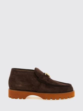 Valentino Garavani Mocassins penny en su&egrave;de avec VLogo Signature