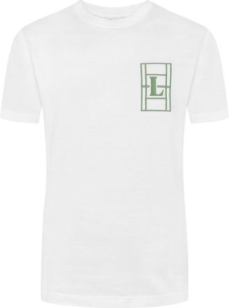 Lacoste T-Shirt aus schwerem Jersey mit Logo-Stickerei in
