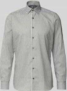 Olymp Level 5 Slim Fit Businesshemd aus Baumwoll-Mix mit Haifischkragen