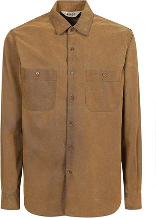 Aspesi Homme, Chemises, Brun, Taille: XL Overshirt