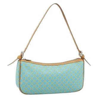 Celine Accessoire Pouch Vintage Pre-owned - Femme - Pre-owned - Bleu - Taille: ONE Size