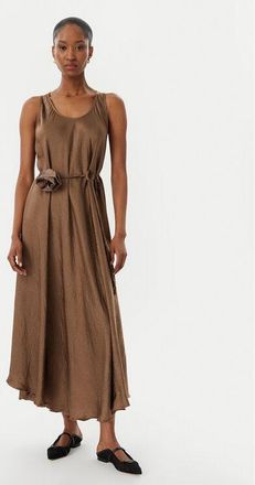 Marella Sommerkleid Alcool 2613221015 Braun Regular Fit