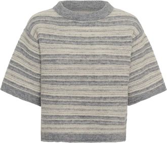 Part Two Damen, Strickwaren, Grau, 2XLGr&ouml;&szlig;e