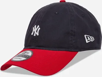 New Era New York Yankees MLB Washed Contrast 9TWENTY Adjustable Cap Navy