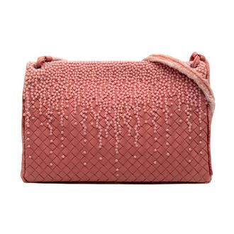 Bottega Veneta Pre-owned Gewebte Umh&auml;ngetasche - - Pre-owned - Damen - Rosa - ONE SIZE