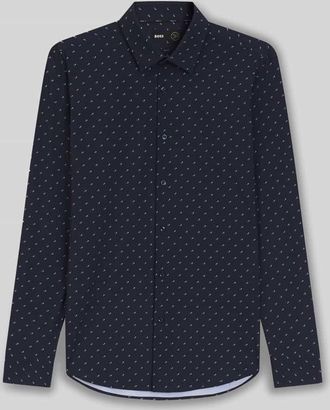 HUGO BOSS Slim-Fit Hemd aus Stretch-Jersey Modell Style P-HANK-S-KENT-C1-222