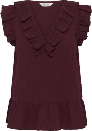 Part Two Femme, Blouses et Chemises, Rouge, Taille: 34 FR TrojaPW SH