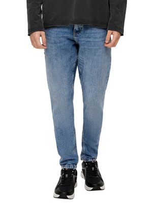 QS by s.Oliver Jeans Shawn/Regular Fit/Mid Rise/Tapered Leg