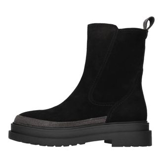 De Siena shoes Wildleder-Stiefeletten - - Shoes - Damen - Schwarzk - 36 EU