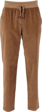 Lorena Antoniazzi Femme, Pantalons, Brun, Taille: 42 FR Drawstring Pantalons