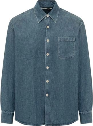 Our Legacy Homme, Chemises, Bleu, Taille: L Above Shirt