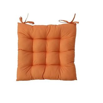 Enjoy Home ED ENJOY HOME Sitzkissen, gesteppt, orange, quadratisch, 38 x 38 cm, für den Außenbereich, mit wasserabweisender und UV-Behandlung, Kollektion Jardin 