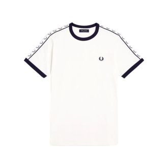 Fred Perry Fren Ferry T-Shirt - - Tops - Herren - Wei&szlig; - L