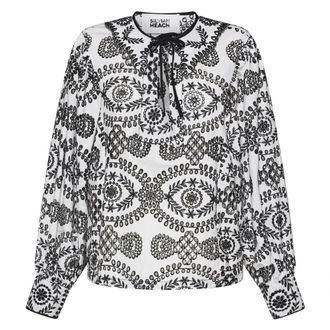 Silvian Heach Damen, Blusen & Hemden, Schwarzk, XSGr&ouml;&szlig;e