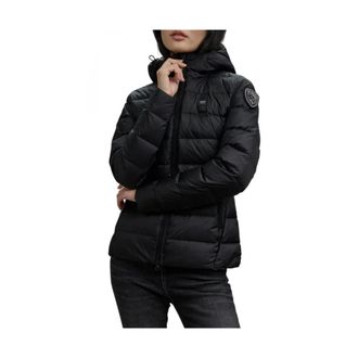 Blauer Femme, Vestes, Noir, Taille: 42 FR Charme Fitted Down Jacket