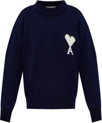 Ami Femme, Pulls, Bleu, Taille: 44 FR Pull Ami De Coeur