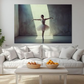 Generic Sch&ouml;ne Ballerina Leinwand Malerei, Toilette Badezimmer Deko Bild, Gem&auml;lde Leinwand Bilder f&uuml;r Schlafzimmer, Painting Bild Wohnzimmer Poster Deko, Wass