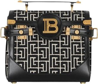Balmain Sac B-Buzz 23 - Femme - Sacs - Noir - Taille: ONE Size