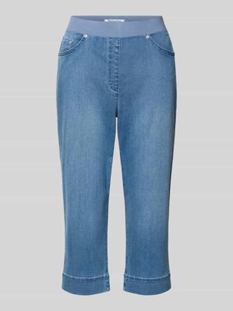 Raphaela by Brax Slim Fit Caprihose aus Baumwoll-Mix