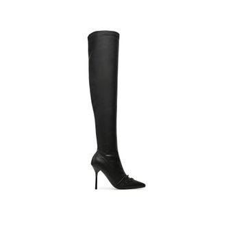Karl Lagerfeld Sarabande Stretch Knee Boot - - Shoes - Damen - Schwarzk - 37 EU