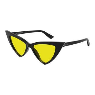 Alexander McQueen Cat-Eye Sonnenbrille - - Accessories - Damen - Schwarzk - 52 MM