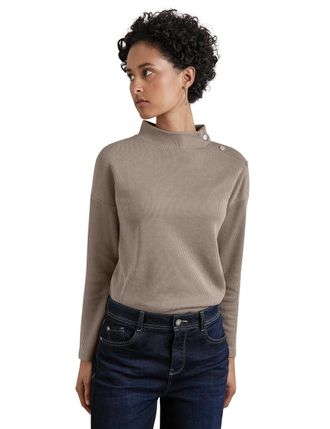 Street One Strukturshirt mit Knöpfen