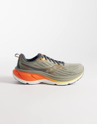 Saucony Hurricane 25 - Baskets de course - Taupe et feu-Multicolore