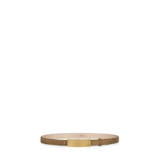 Khaite Khaite G&uuml;rtel - - Accessories - Damen - Braun - 85 CM