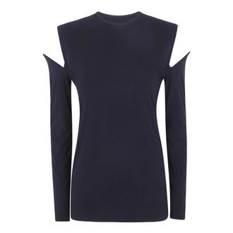 Junya Watanabe Cut-out T-shirt - - Tops - Damen - Schwarzk - M