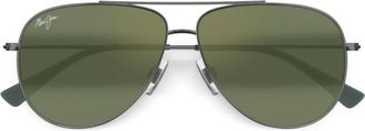 Maui Jim lunettes de soleil Hauoli &agrave; monture pilote - Gris