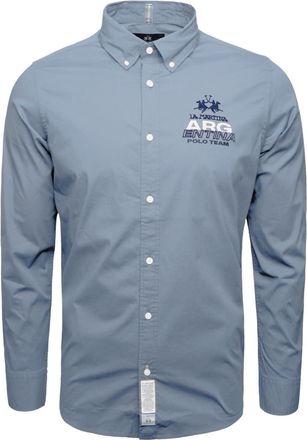 La Martina Herren Langarmhemd MAC601