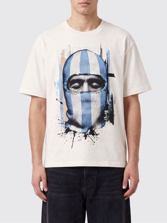 Ih Nom Uh Nit T-shirt &agrave; col rond en coton avec imprim&eacute; graphique et slogan