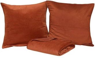 Atmosphera Atmosphera - Dessus de lit Lilou Terracotta 260x240cm