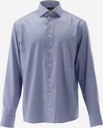 van Laack Twill Hemd mit Struktur Tailor Fit
