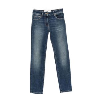Elisabetta Franchi Gerades Jeans - - Jeans - Damen - Blau - W30