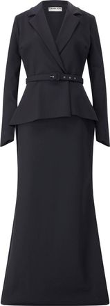 La Petite Robe Di Chiara Boni Maxikleid Thadira mit G&uuml;rtel