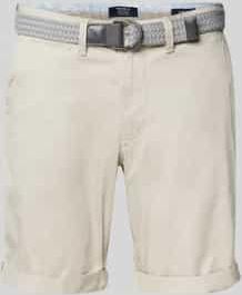 Mc Neal Slim Fit Bermudas mit G&uuml;rtel