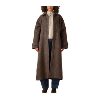 Envii Ensneca Wolljacke 7276 - - Coats - Damen - Braun - XL