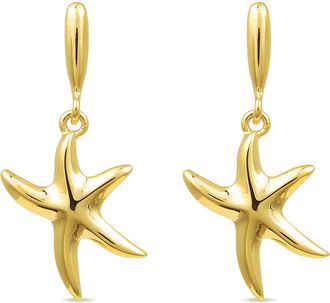 Luxenter Pendientes acabados en oro amarillo de 18K - Snes