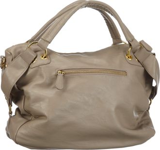 Pieces Oxide Shop Bag 17038894, Damen Henkeltaschen, Beige (Light Sand), 37x32x12 cm (B x H x T)