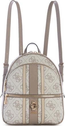 Guess Rucksack Freizeitrucksack Erenia Backpack Dark Taupe Logo