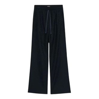 Zadig&Voltaire Pantalon large - Femme - Pantalons - Bleu - Taille: 34 FR