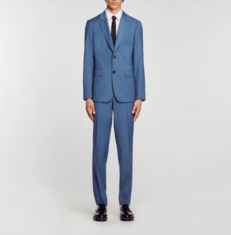 Sandro Veste de costume en laine