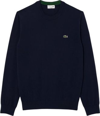 Lacoste Homme, Sweatshirts et sweats &agrave; capuche, Bleu, Taille: XL Pull ras du cou uni