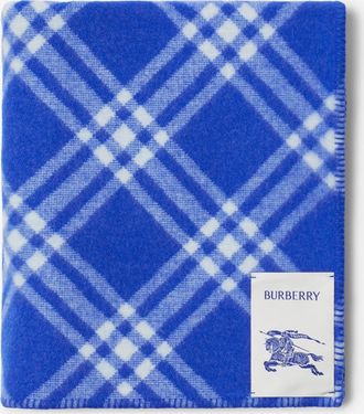 Burberry Couverture en laine Check