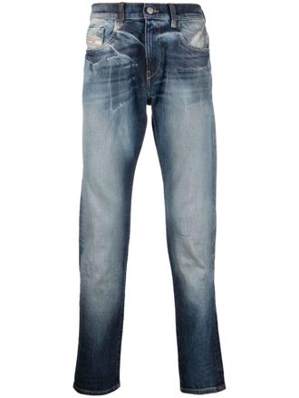 Diesel jean 2019 D-Strukt &agrave; coupe slim - Bleu
