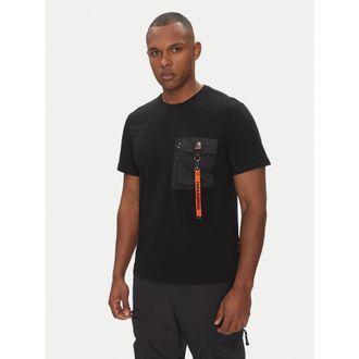 Parajumpers T-Shirt Mojave 25SMPMTSRE07 Schwarz Regular Fit