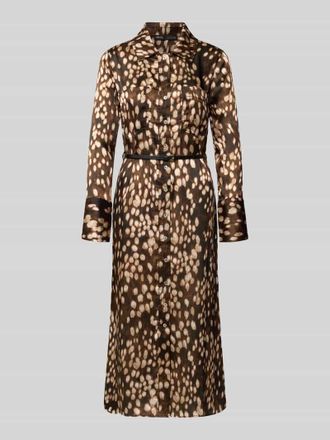Mango Hemdblusenkleid mit G&uuml;rtel Modell CAMILA