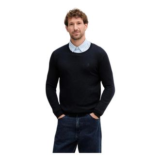 Karl Lagerfeld Pull &agrave; col rond - Homme - Pulls - Bleu - Taille: 2XL