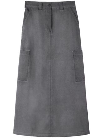 Sunnei jupe à poches cargo - Gris